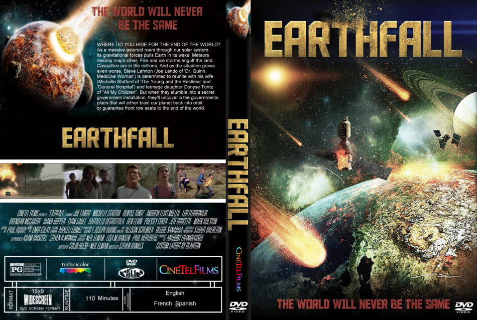Earthfall (2015) R1 Custom DVD Cover & Label - DVDcover.Com