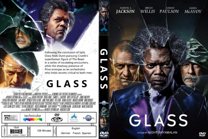 Glass (2019) R1 Custom DVD Cover - DVDcover.Com