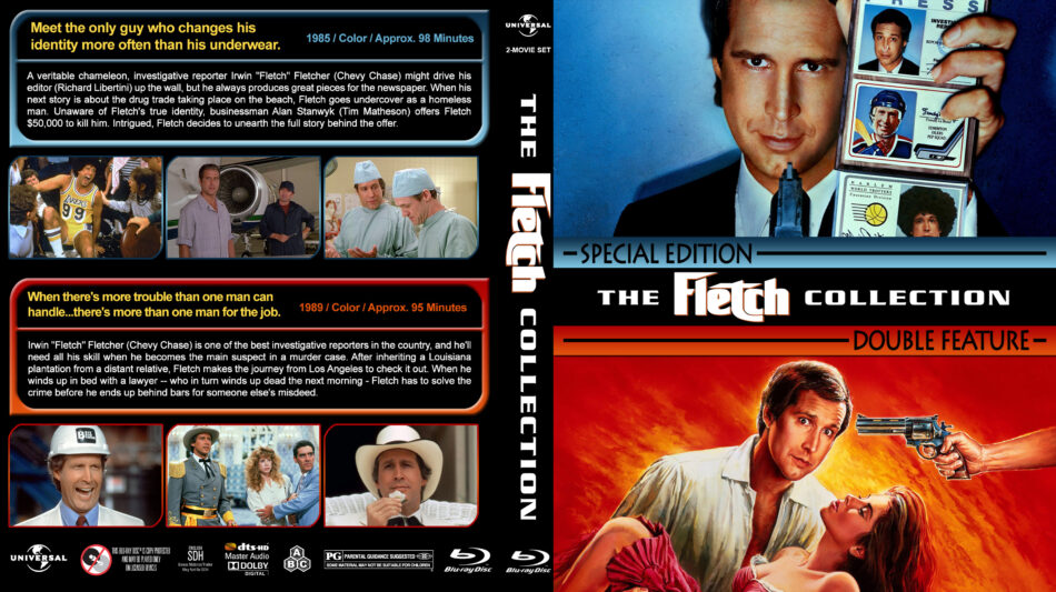 The Fletch Collection R1 Custom Blu-Ray Cover - DVDcover.Com