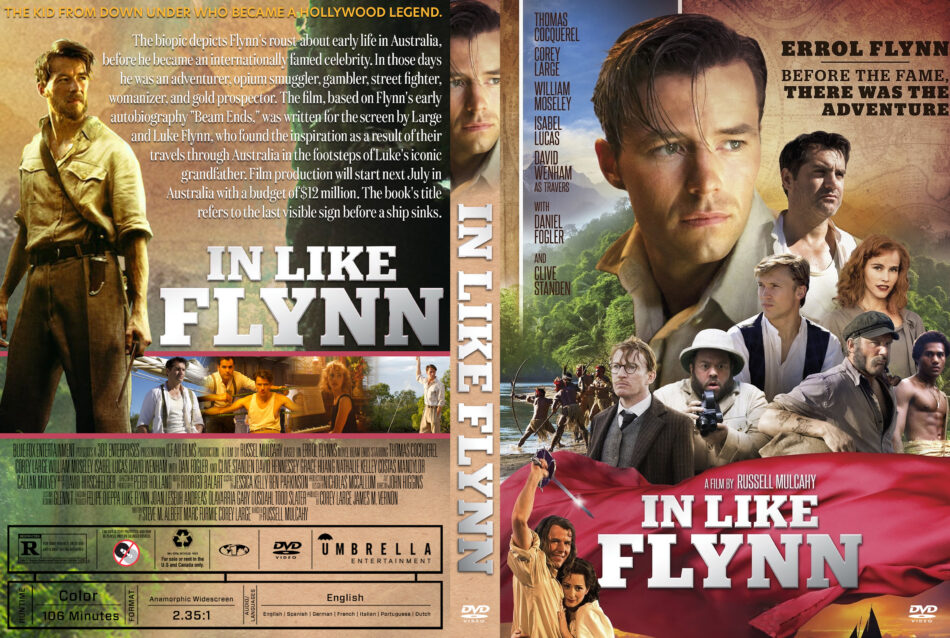 In Like Flynn (2018) R1 Custom DVD Cover - DVDcover.Com