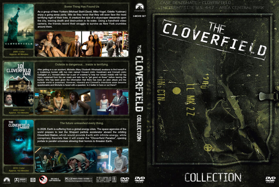 The Cloverfield Collection R1 Custom DVD Cover - DVDcover.Com