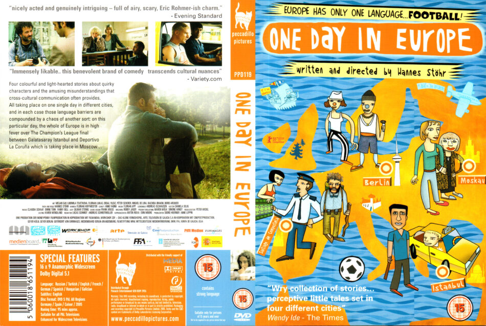 ONE DAY IN EUROPE (2005) R2 DVD COVER & LABEL - DVDcover.Com