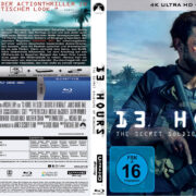 13 Hours - The Secret Soldiers of Benghazi blu-ray cover (2016) R2 Nordic