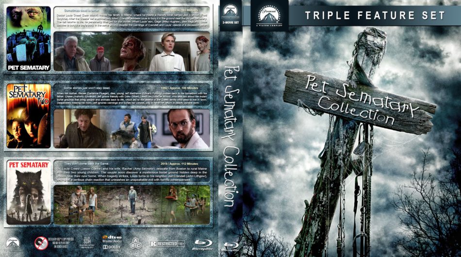 Pet Sematary (2019) R1 Custom DVD Cover - DVDcover.Com
