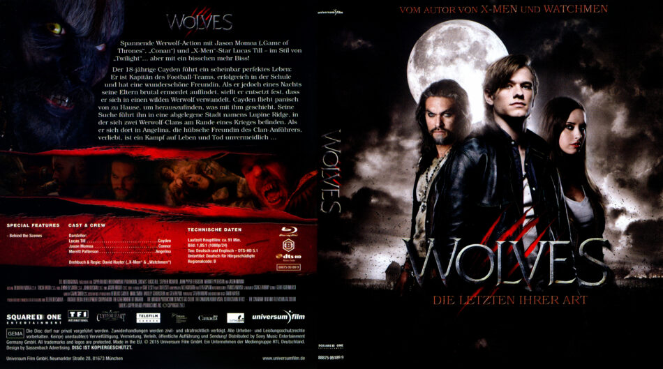 Wolves (2014) R2 German Blu-Ray Covers - DVDcover.Com