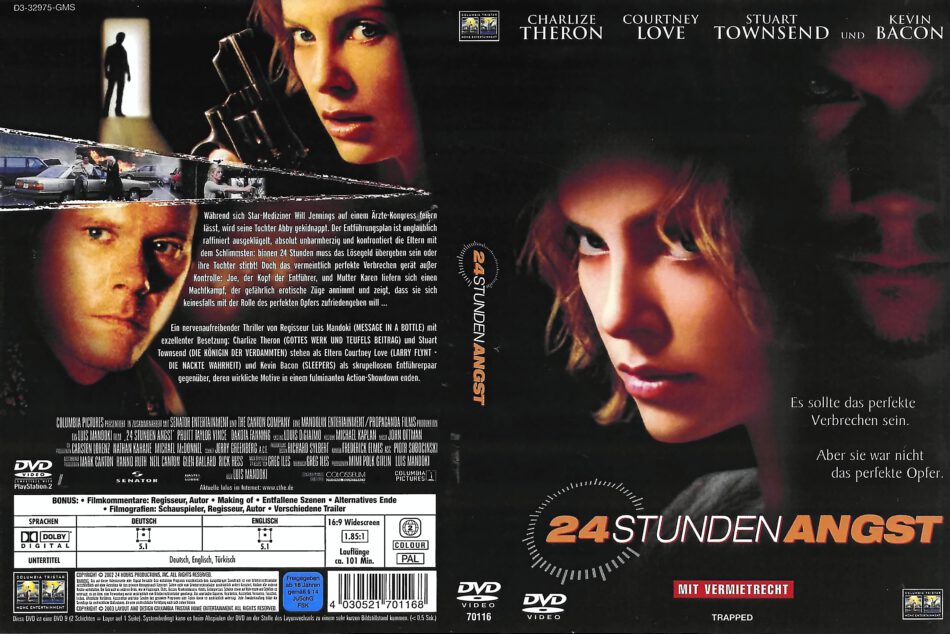 24 Stunden Angst (2002) R2 German DVD Cover - DVDcover.Com