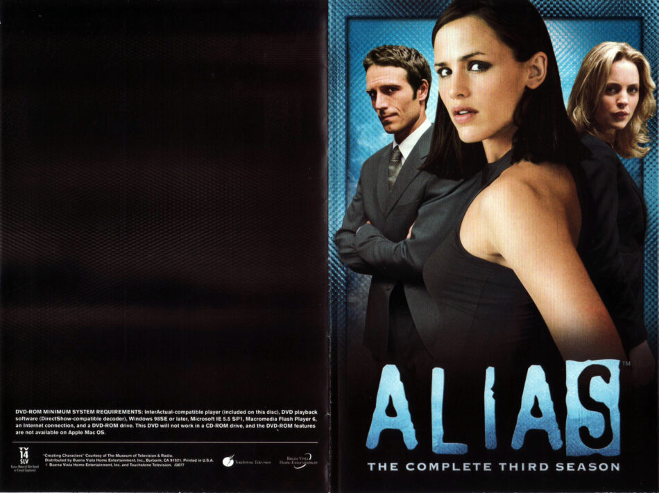 ALIAS COMPLETE SEASON THREE (2004) R1 DVD Cover & Labels - DVDcover.Com