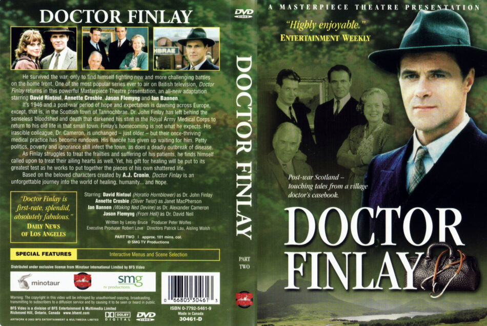 DOCTOR FINLAY PART TWO (2002) R1 DVD COVER & LABEL - DVDcover.Com