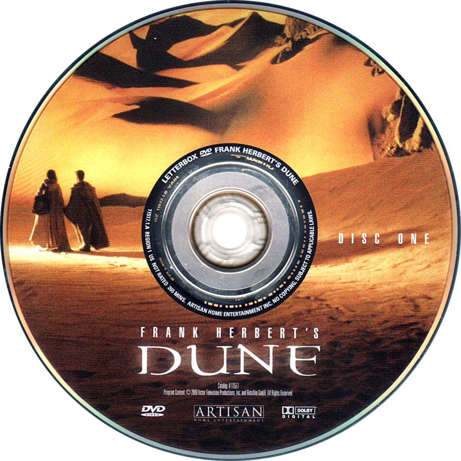 DUNE (1984) R1 DVD COVER & LABELS - DVDcover.Com