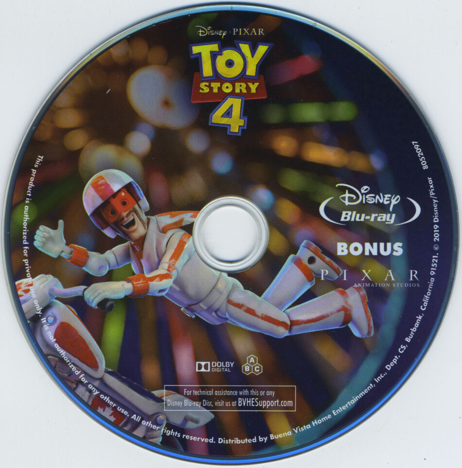 Toy Story 4 (2019) R1 4K UHD Cover & Labels - DVDcover.Com