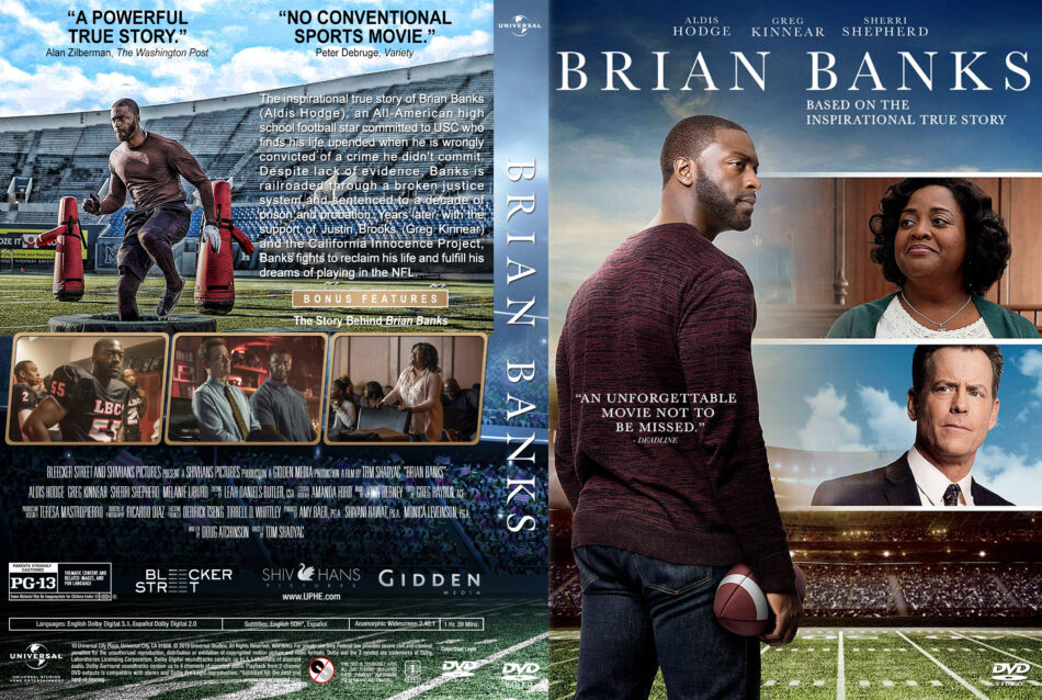 Brian Banks (2019) R1 Custom DVD Cover V2 - DVDcover.Com