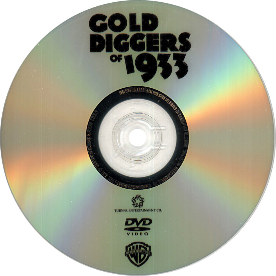 GOLD DIGGERS (1933) R1 DVD COVER & LABEL - DVDcover.Com