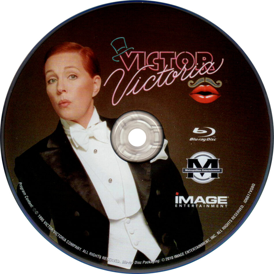 VICTOR VICTORIA THE BROADWAY CAST (1995) R1 BLU-RAY COVER & LABEL ...