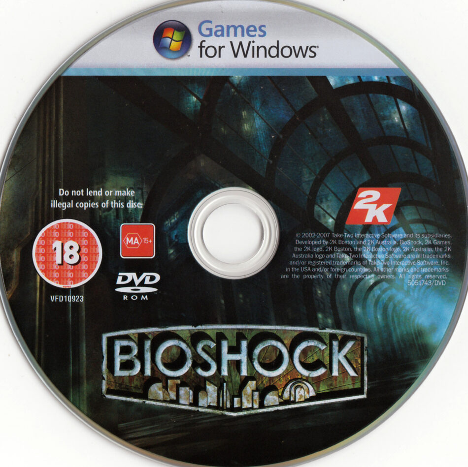 Bioshock - Limited Edition (2007) US PC DVD Cover & Labels - DVDcover.Com