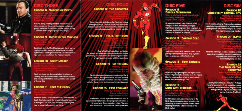 THE FLASH COMPLETE SERIES (2005) R1 DVD COVER & LABELS - DVDcover.Com