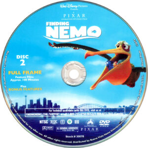 FINDING NEMO (2003) R1 DVD COVER & LABELS - DVDcover.Com