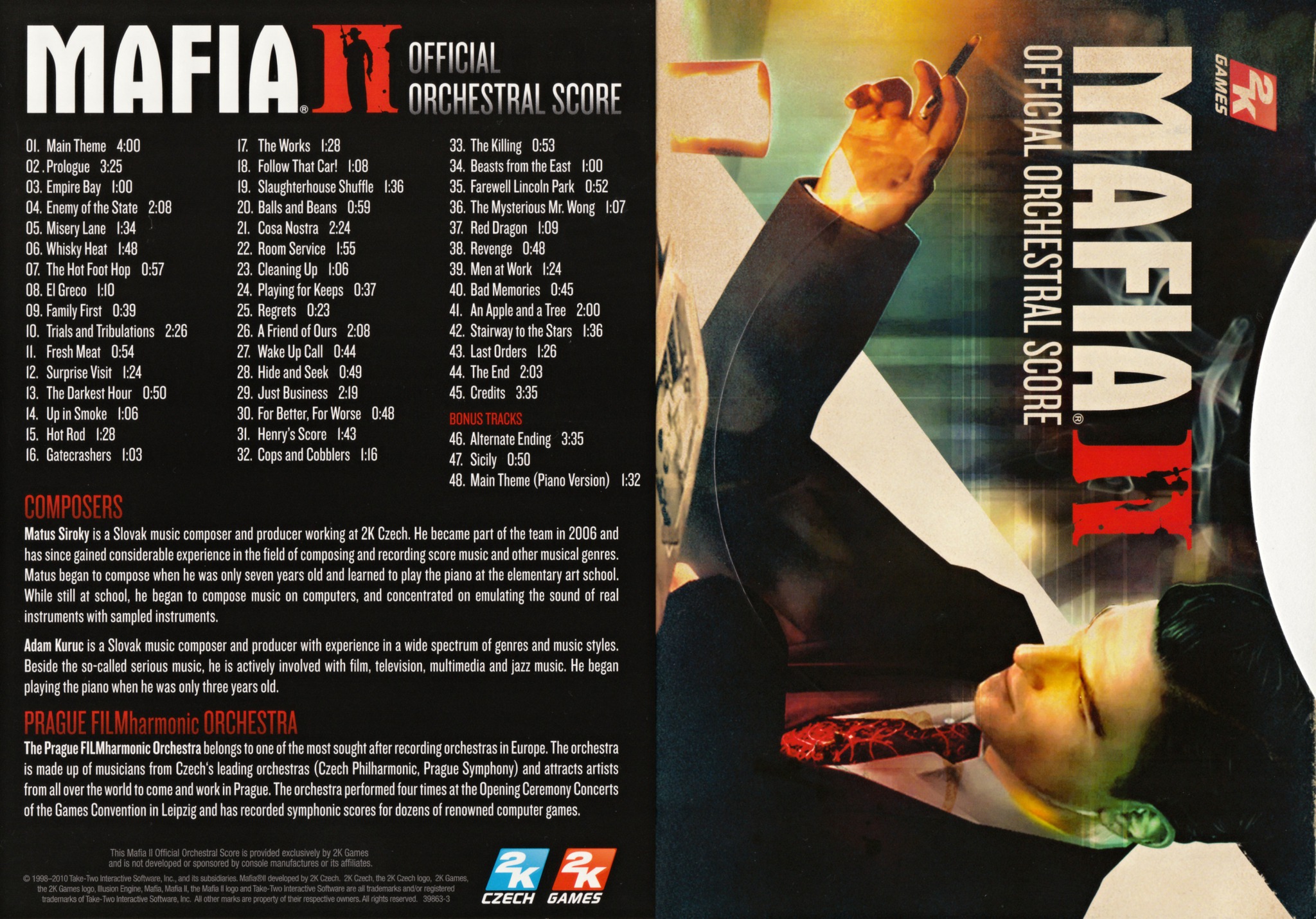 Mafia 2 - Collector's Edition (2010) US PC DVD Covers & Labels ...