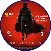 Brightburn (2019) R2 Custom DVD Label - DVDcover.Com
