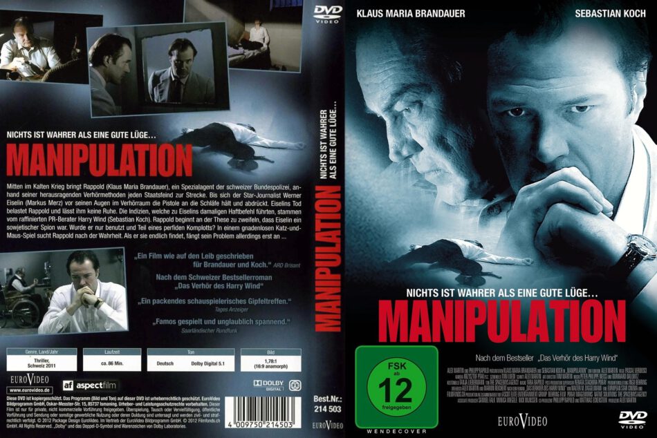 Manipulation (2012) R2 German DVD Cover - DVDcover.Com