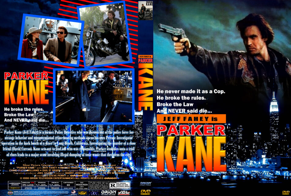 Parker Kane (1990) R0 Custom DVD Cover - DVDcover.Com