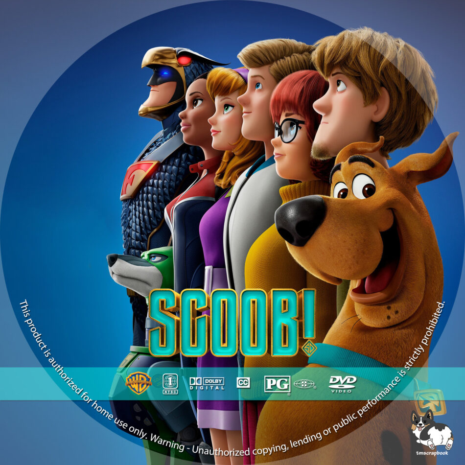 Scoob! R1 Custom DVD Label - DVDcover.Com
