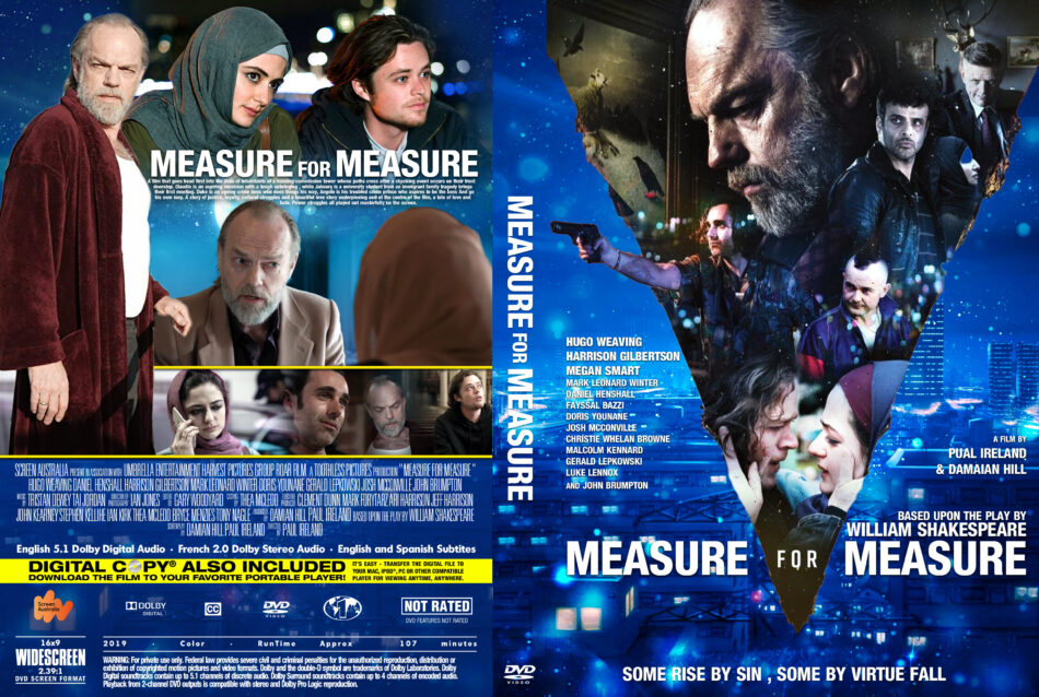 Measure for Measure (2019) R1 Custom DVD Cover & Label - DVDcover.Com