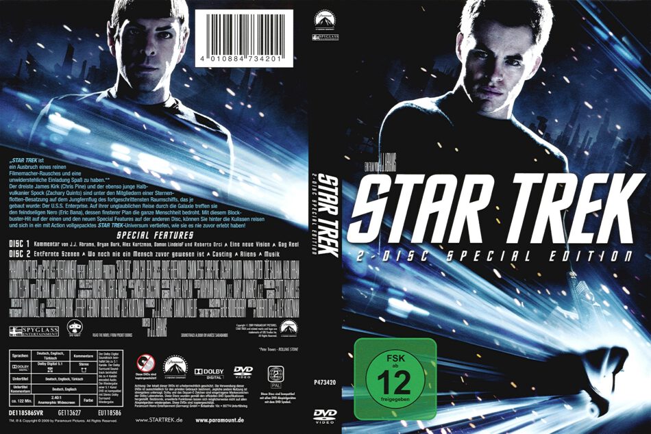 Star Trek(2011) R2 German DVD Covers - DVDcover.Com