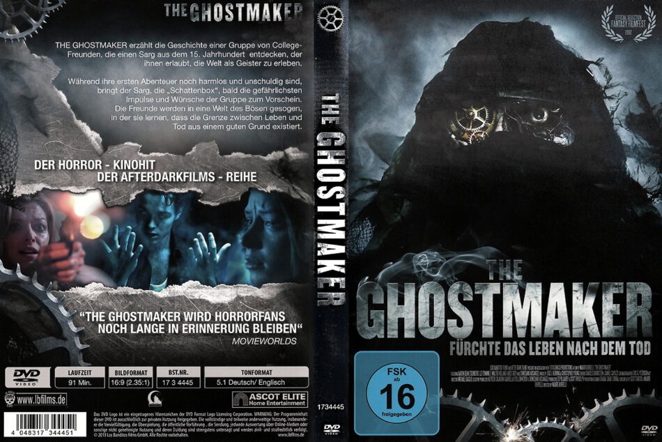 The Ghostmaker (2013) R2 DE DVD Cover - DVDcover.Com