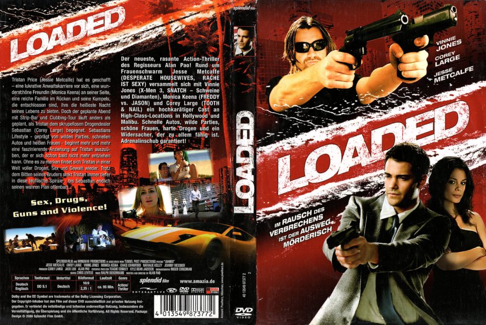 Loaded (2009) R2 DE DVD Cover - DVDcover.Com