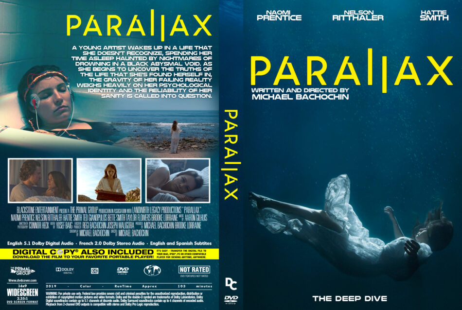 Parallax (2019) R1 Custom DVD Cover & Label - DVDcover.Com