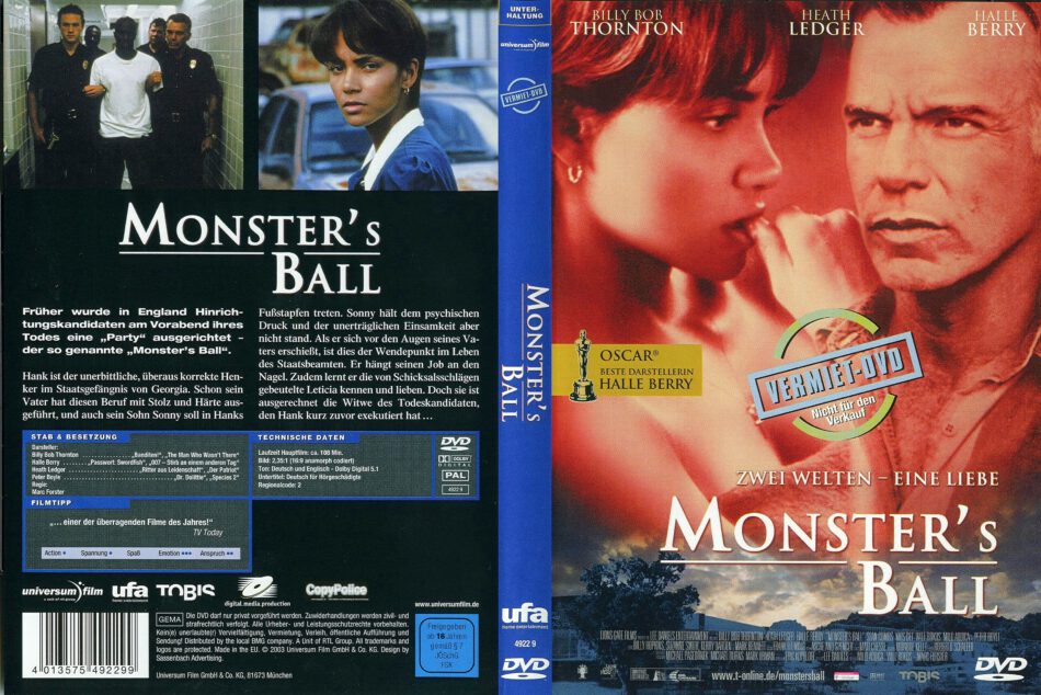 Monster's Ball (2003) R2 DE DVD Cover - DVDcover.Com