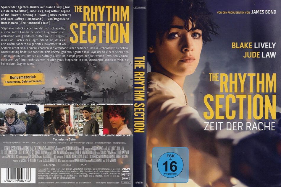 The Rhytm Section (2020) R2 DE DVD Cover - DVDcover.Com