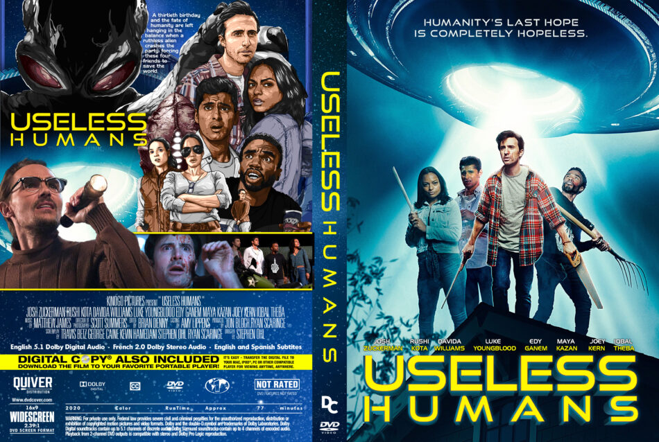 Useless Humans (2020) R1 Custom DVD Cover & Label - DVDcover.Com