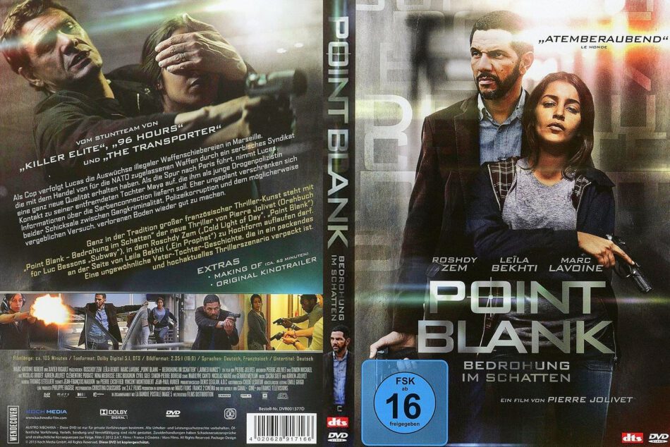 Point Blank-Bedrohung im Schatten (2013) R2 DE DVD Cover - DVDcover.Com