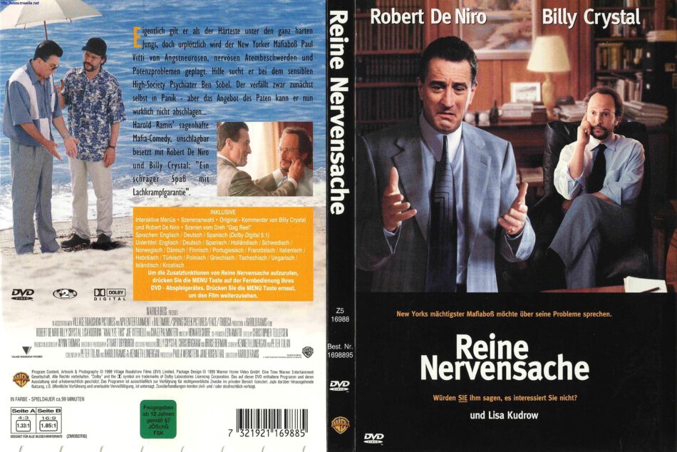 Reine Nervensache (1999) R2 DE DVD Cover - DVDcover.Com