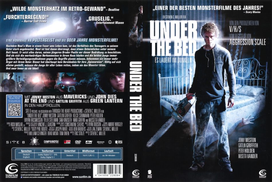 Under The Bed (2013) R2 DE DVD Cover - DVDcover.Com