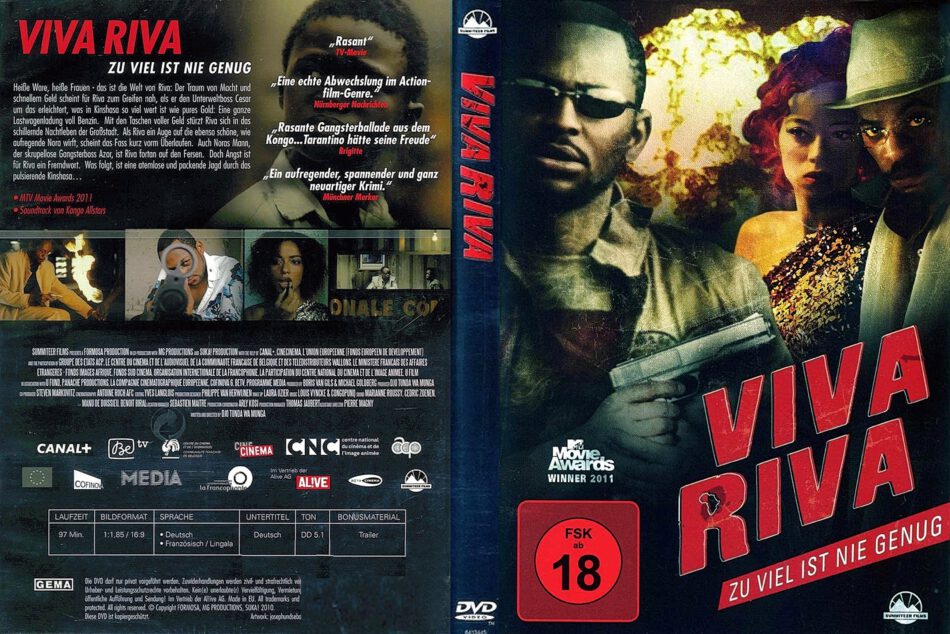 Viva Riva (2010) R2 DE DVD Cover - DVDcover.Com
