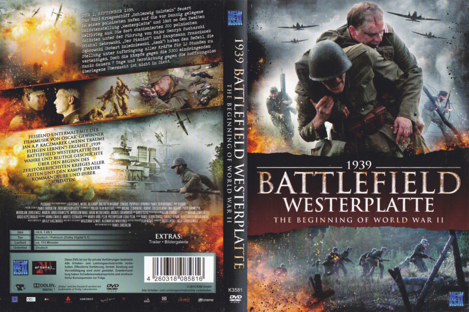 1939-Battlefield Westerplatte R2 DE DVD Cover - DVDcover.Com