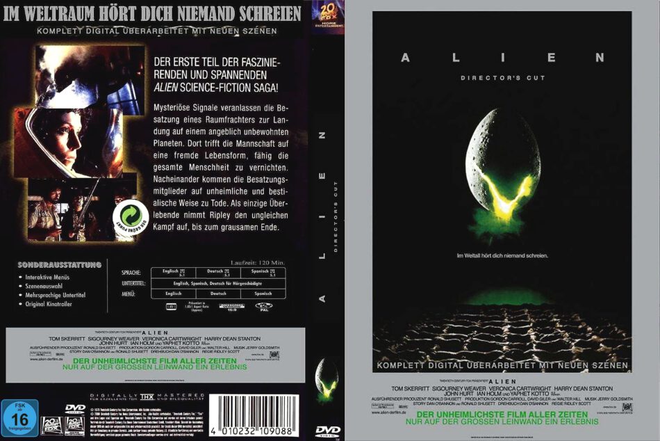 Alien (1979) R2 DE DVD Covers - DVDcover.Com