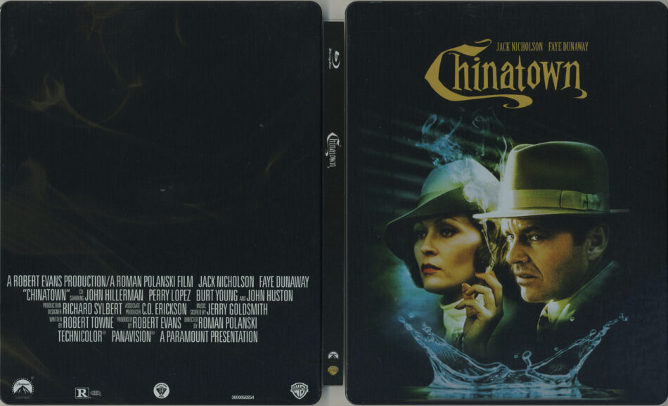 Chinatown (1974) WS R1 - Movie DVD - CD Label, DVD Cover, Front Cover