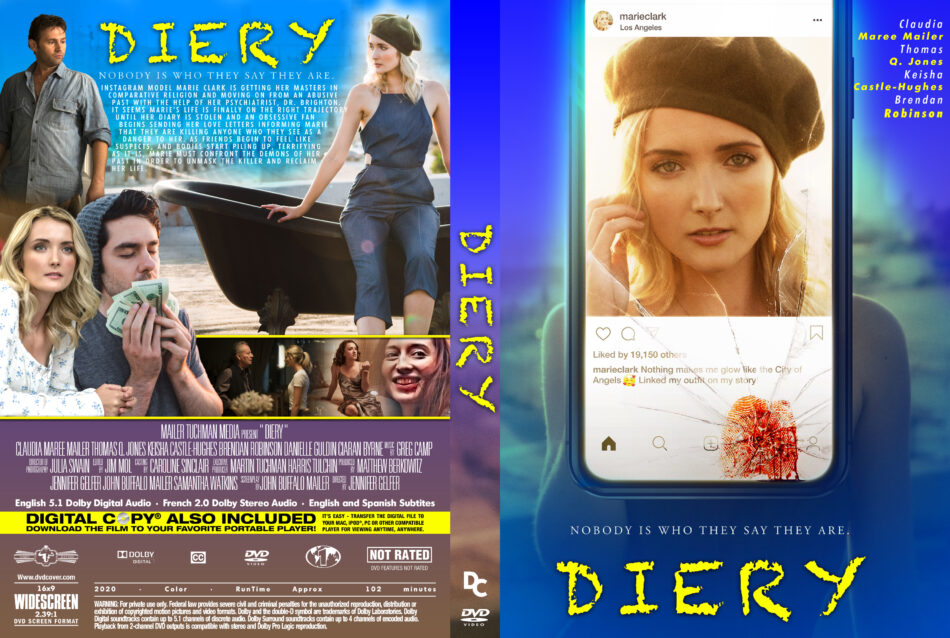 DieRy (2020) R1 Custom DVD Cover - DVDcover.Com