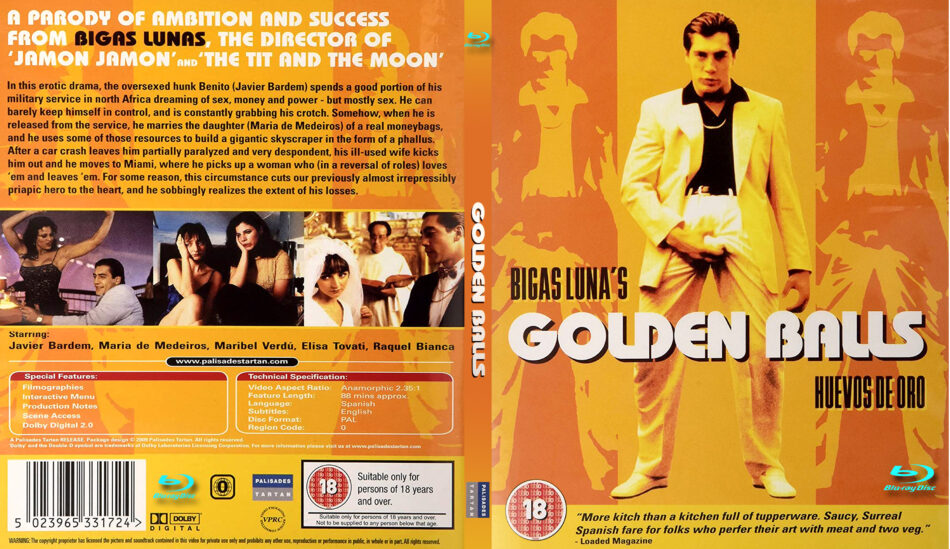 GOLDEN BALLS (2009) CUSTOM BLU-RAY COVER & LABEL - DVDcover.Com