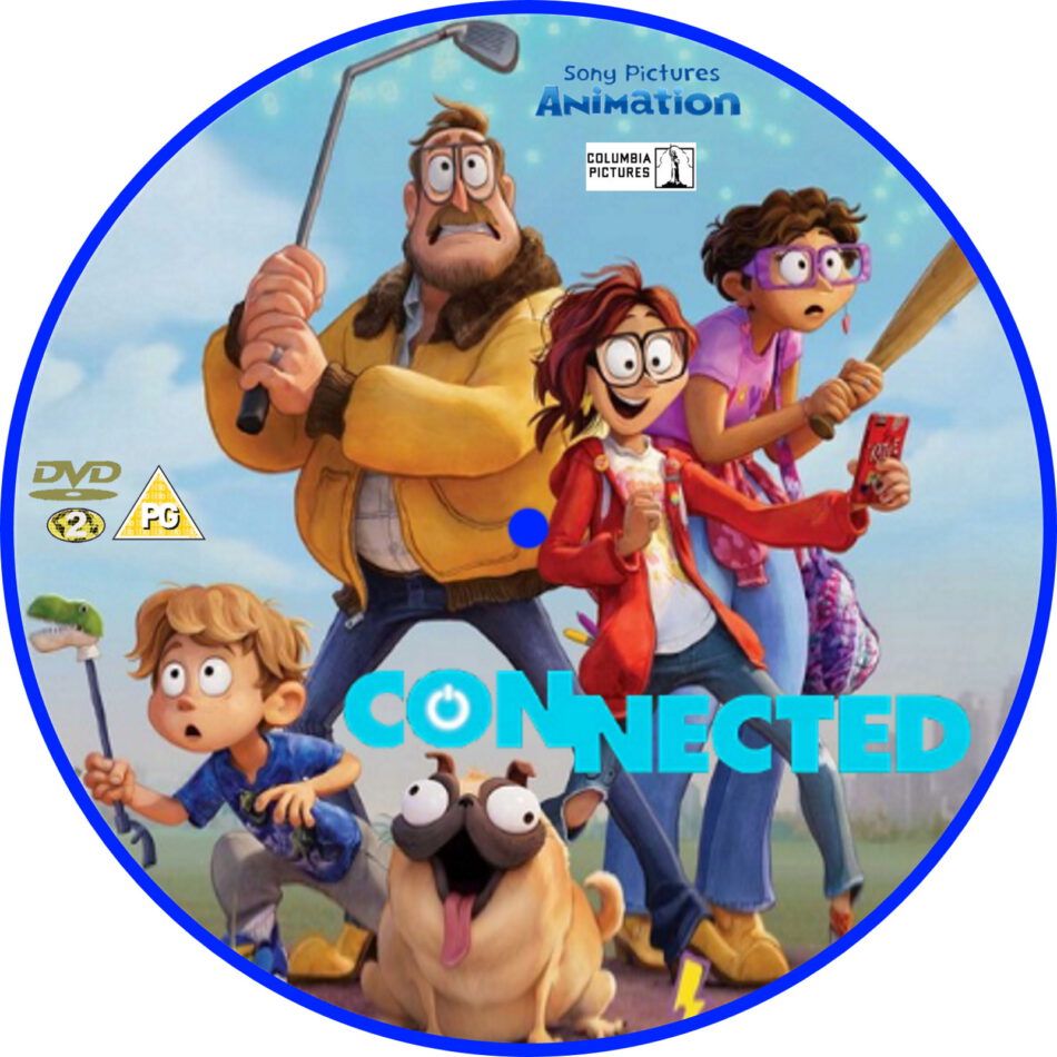 Connected (2020) R2 Custom DVD Label - DVDcover.Com
