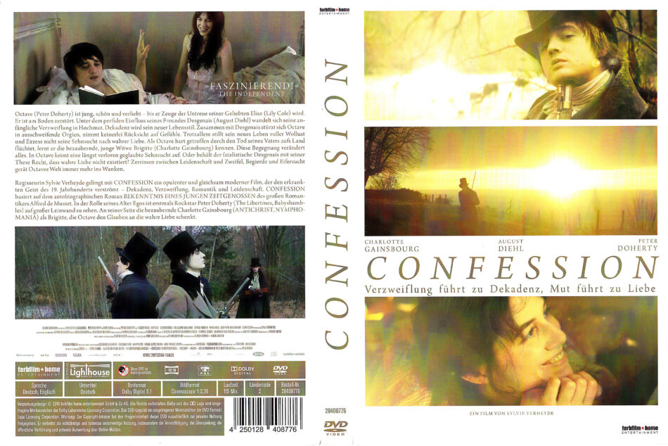 Confession (2014) R2 DE DVD Cover - DVDcover.Com