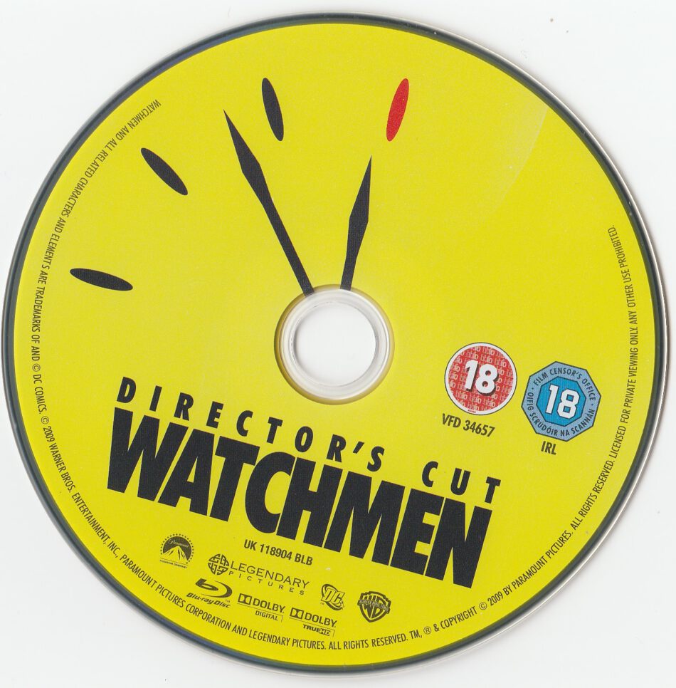 Watchmen Dvd Cover