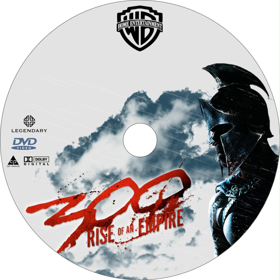300 Rise of an Empire (2014) Custom DVD Labels - DVDcover.Com