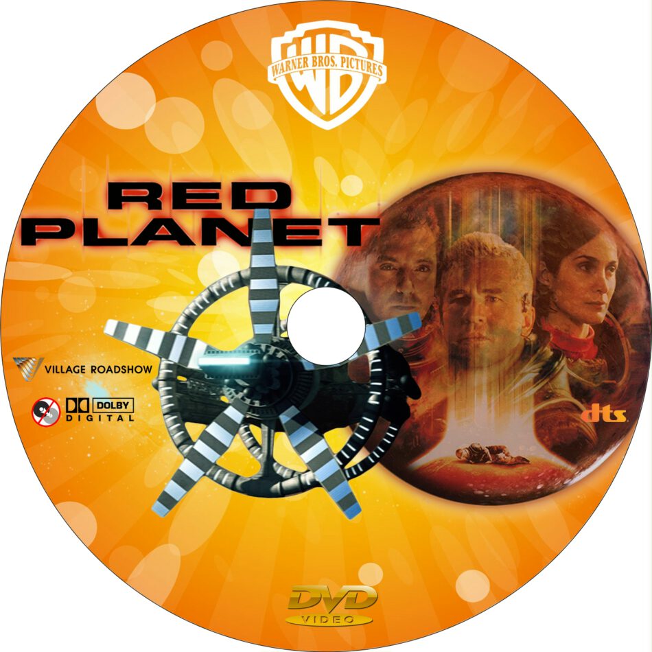 Red Planet (2000) Custom DVD Labels - DVDcover.Com