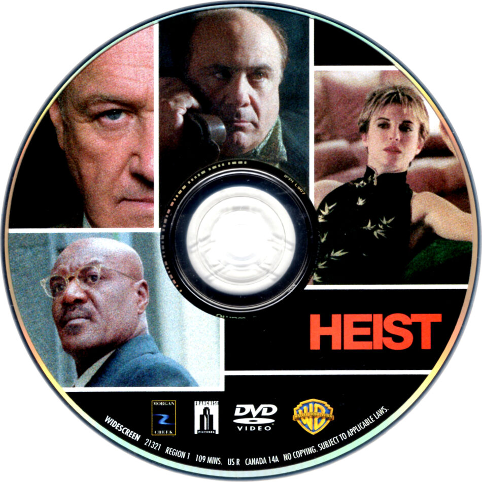 HEIST (2001) DVD COVER & LABEL - DVDcover.Com