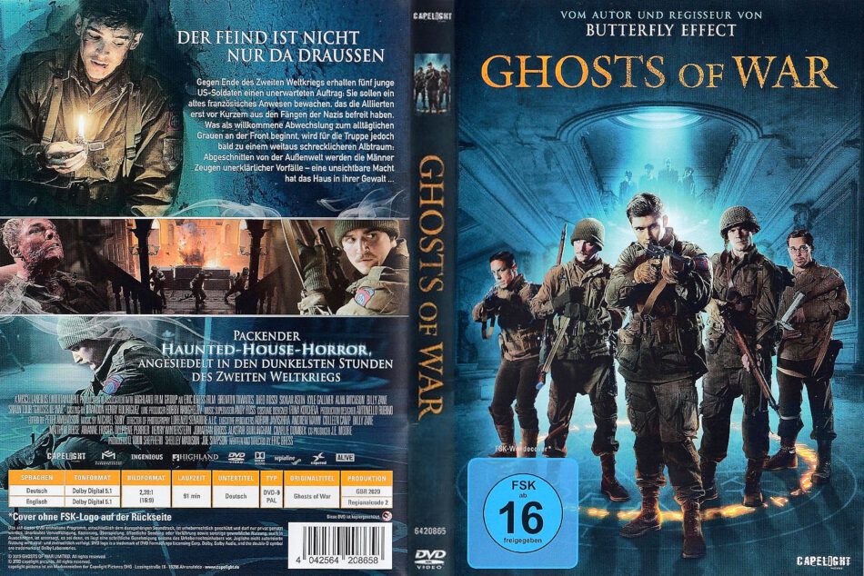 Ghosts Of War (2020) R2 DE DVD Cover - DVDcover.Com