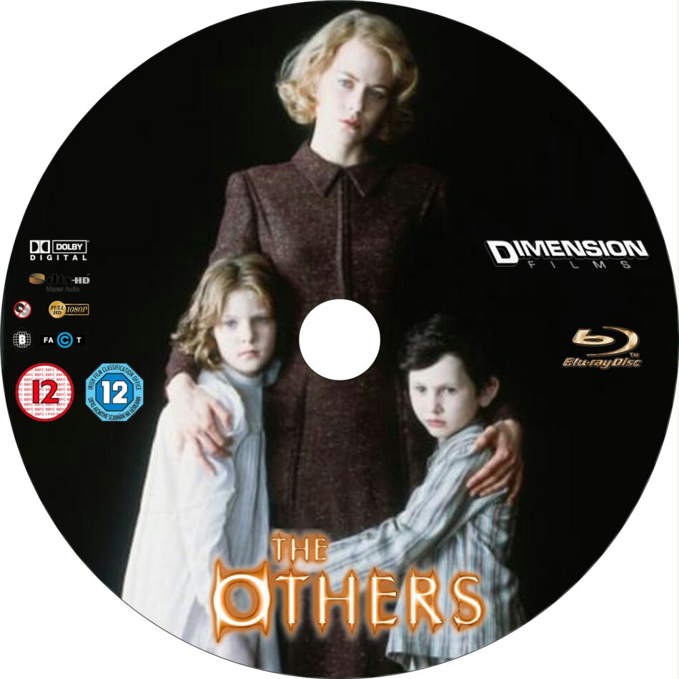 The Others (2001) Custom R0 and R2 Blu Ray Labels - DVDcover.Com